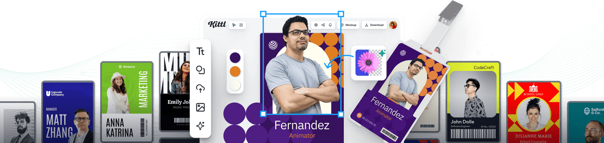 Free ID Card Maker: Create Professional ID Cards - Kittl