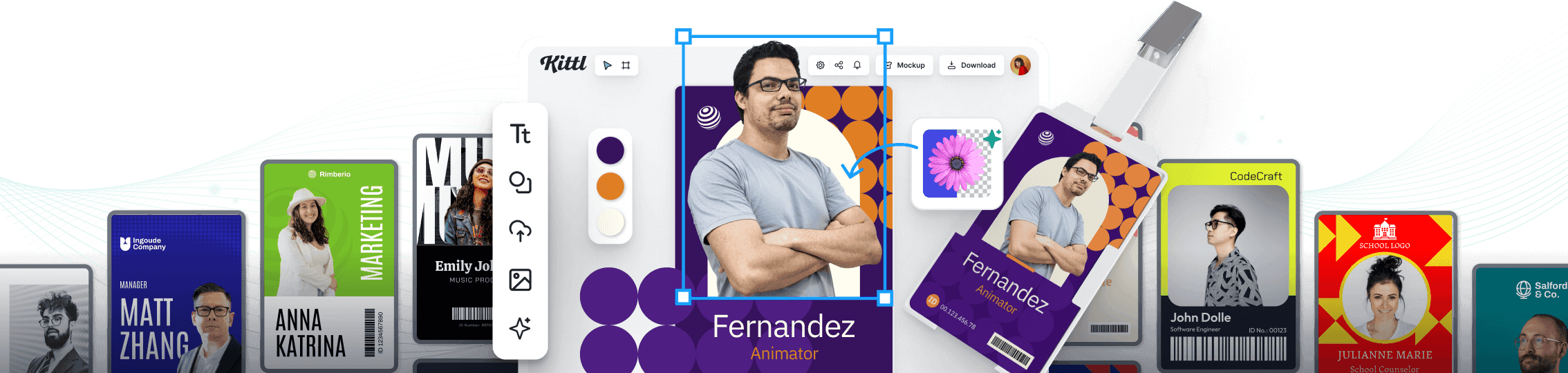 Free ID Card Maker: Create Professional ID Cards - Kittl