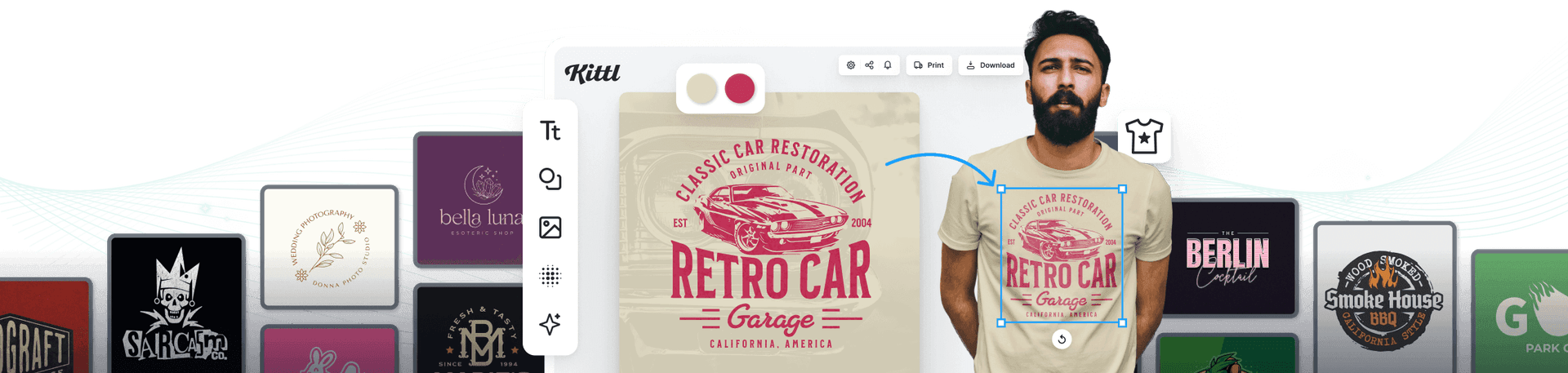 Free T-Shirt Logo Maker: Design a T-Shirt Logo