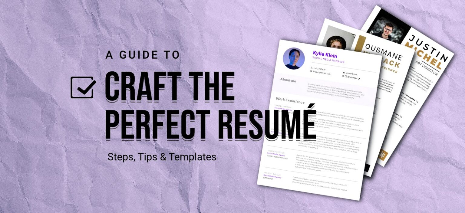 Creating a simple resume for Freshers: Your ultimate guide to landing ...