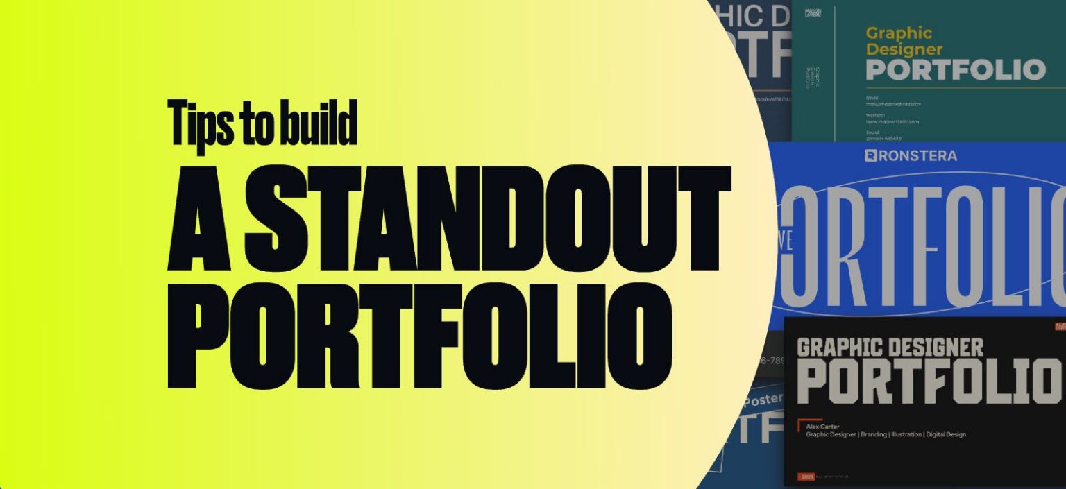 Break the portfolio mold: Graphic design portfolio tips - Kittl Blog