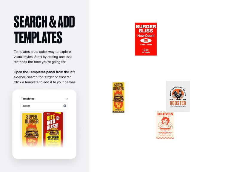 How to find design inspiration in Kittl: 5 Simple steps