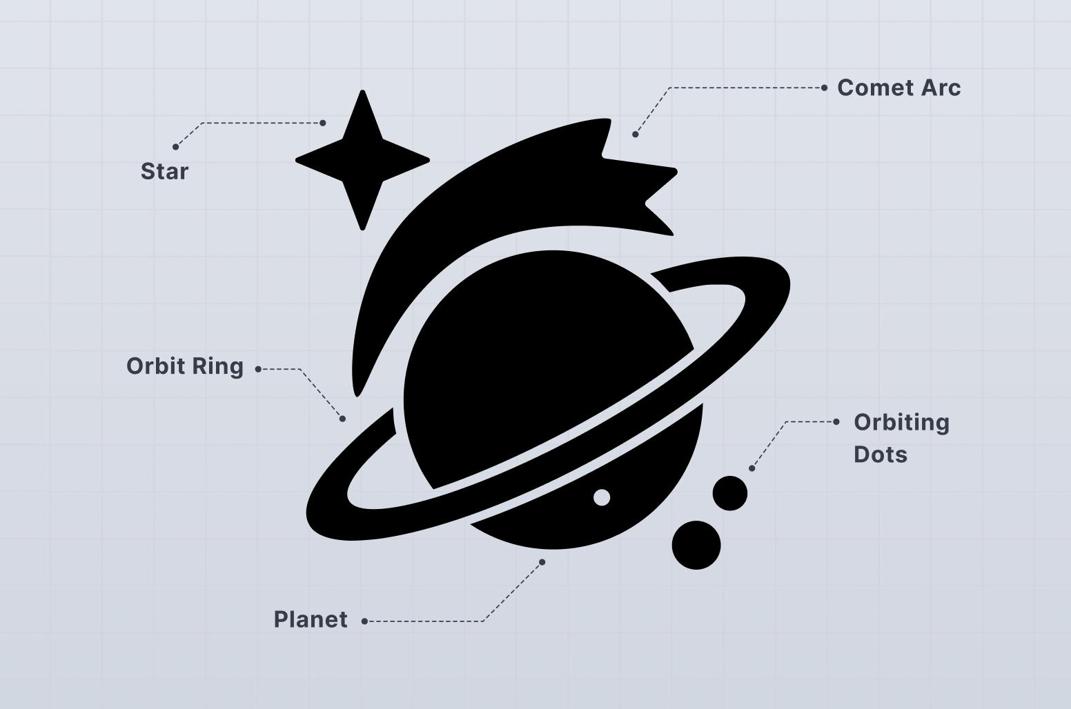 How to Use Shape Builder to Create a Geometric Planet Logo
