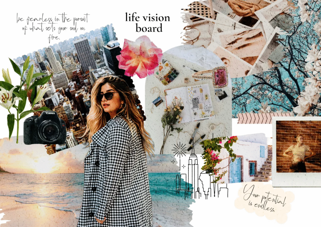 Ready for 2026? Kittl's free vision board ideas & examples - Kittl Blog
