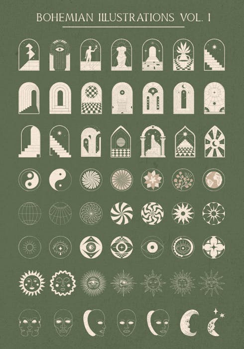 Detailed visual guide: 60+ Graphic design styles, names & descriptions ...