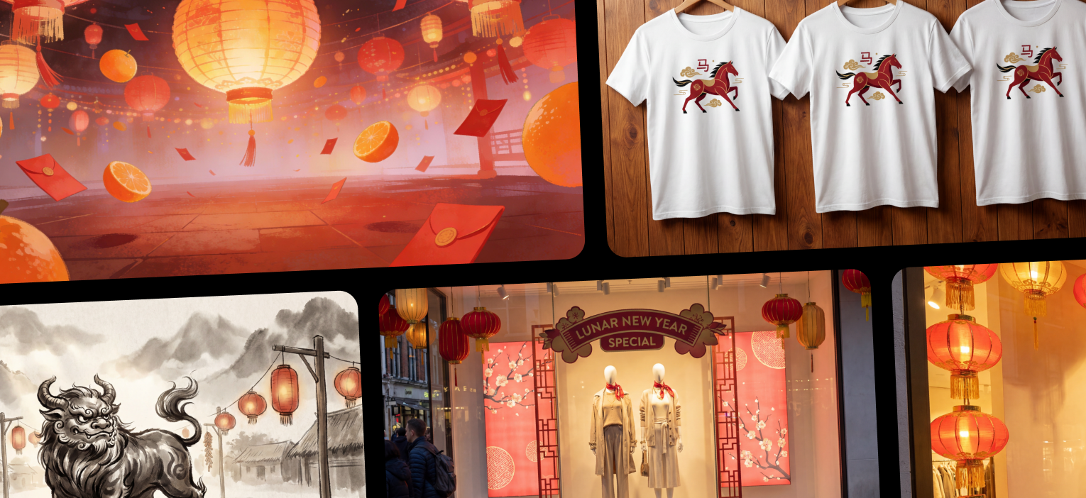 88 Year of the Horse Chinese New Year AI prompts (2026)